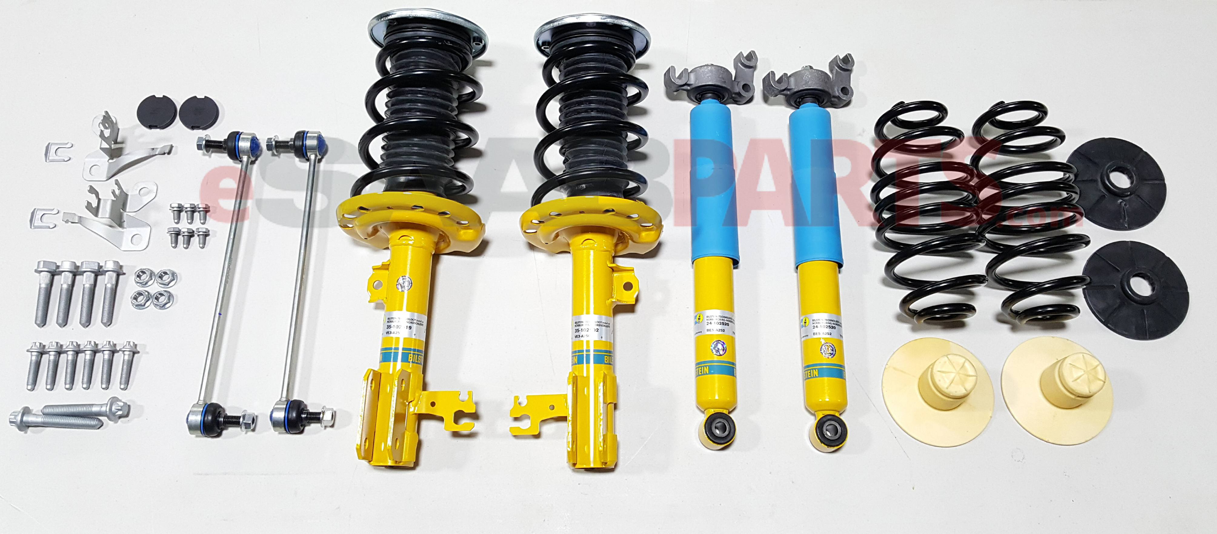Saab [22610096] 9-3 Suspension Assembly Lowering Kit [BILSTEIN B6 ...